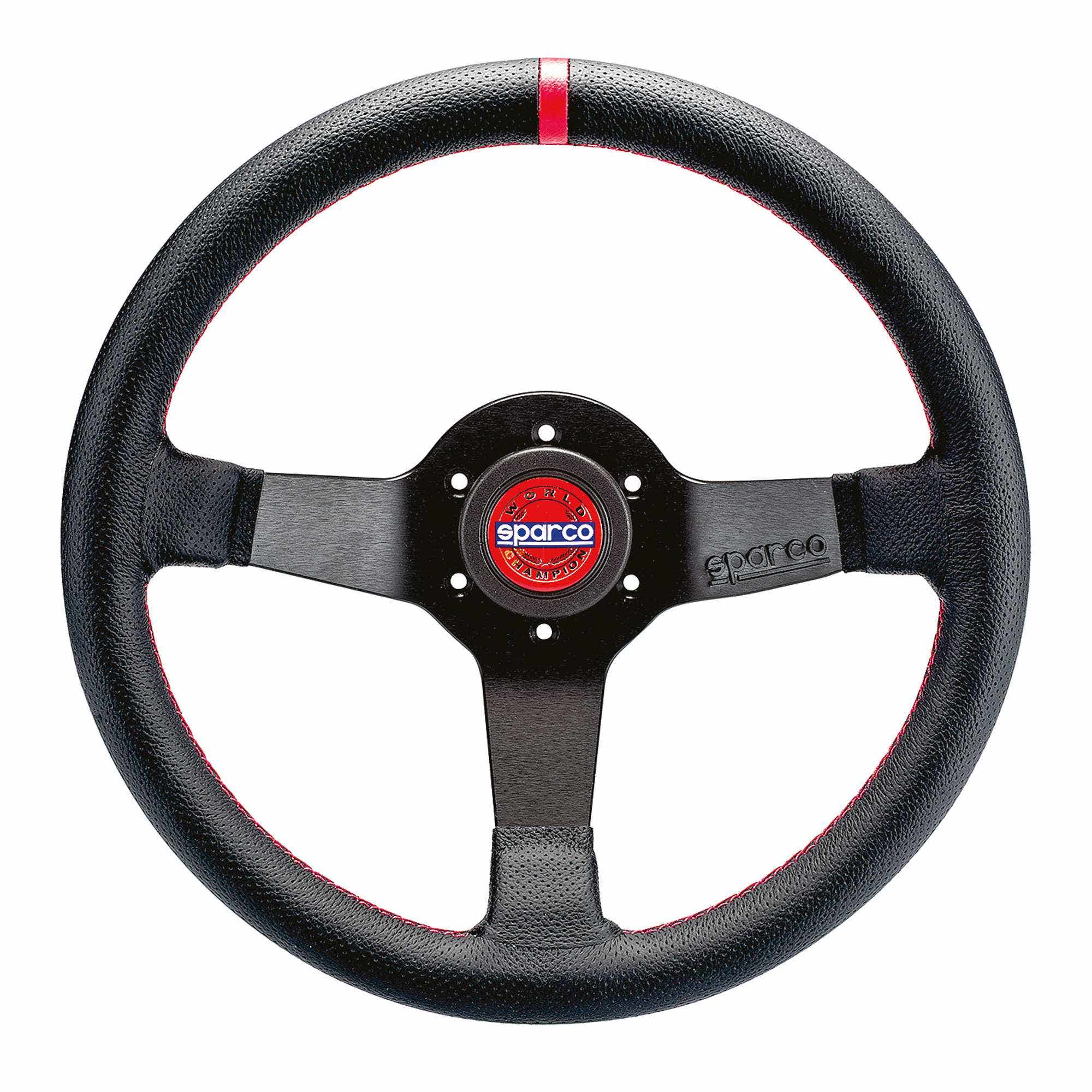 SPARCO steering wheel, R383 Champion (330/39mm), Leather - Futurez