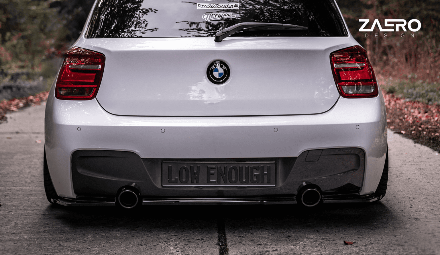 Zaero Design EVO-1 rear diffuser extension, BMW M135i F20/F21 - Futurez