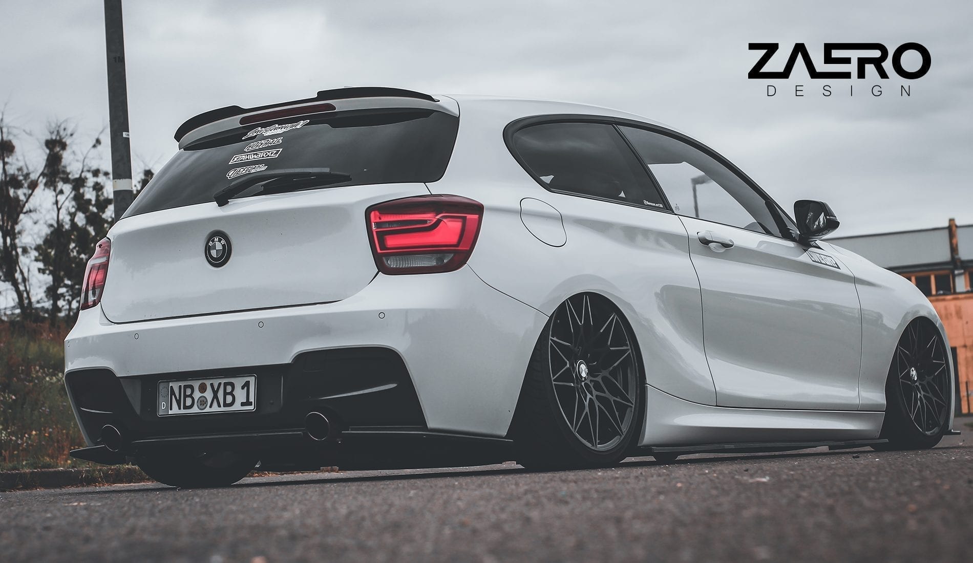 Zaero Design EVO-1 rear diffuser extension, BMW M135i F20/F21 - Futurez