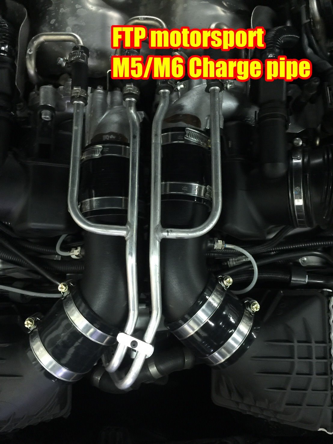FTP charge pipes, BMW M5, M6 F1x (S63) - Futurez