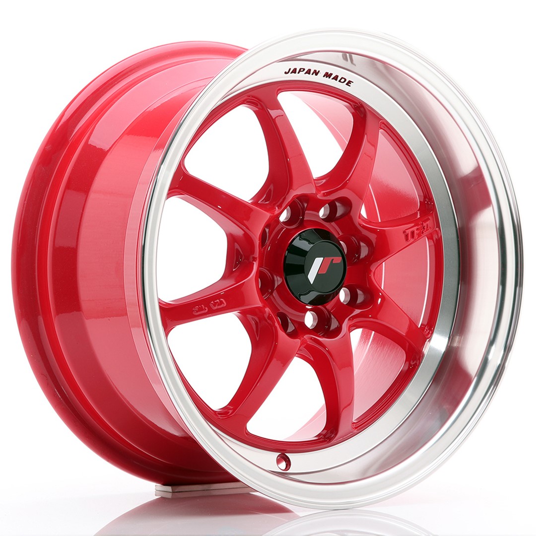 JR Wheels TF2 15x7,5 ET30 4x100/114 Red - Futurez