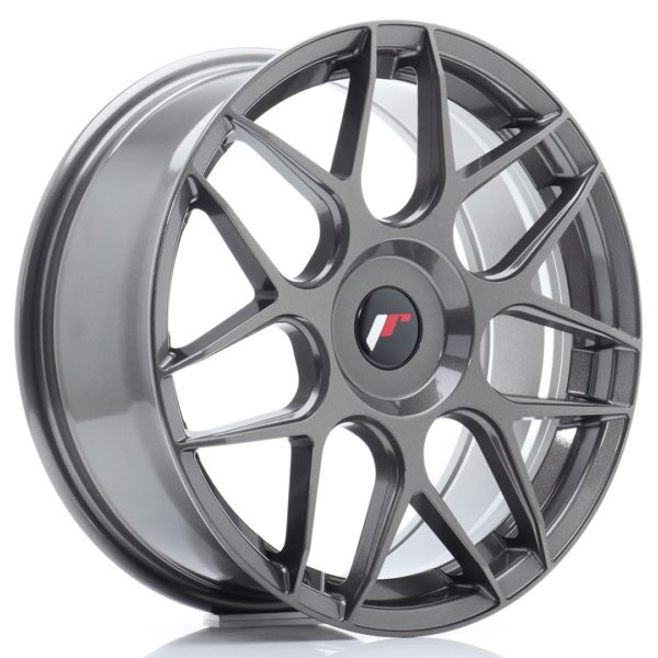 JR Wheels JR18 18x7,5 ET35-40 (Custom PCD) Hyper Gray - Futurez
