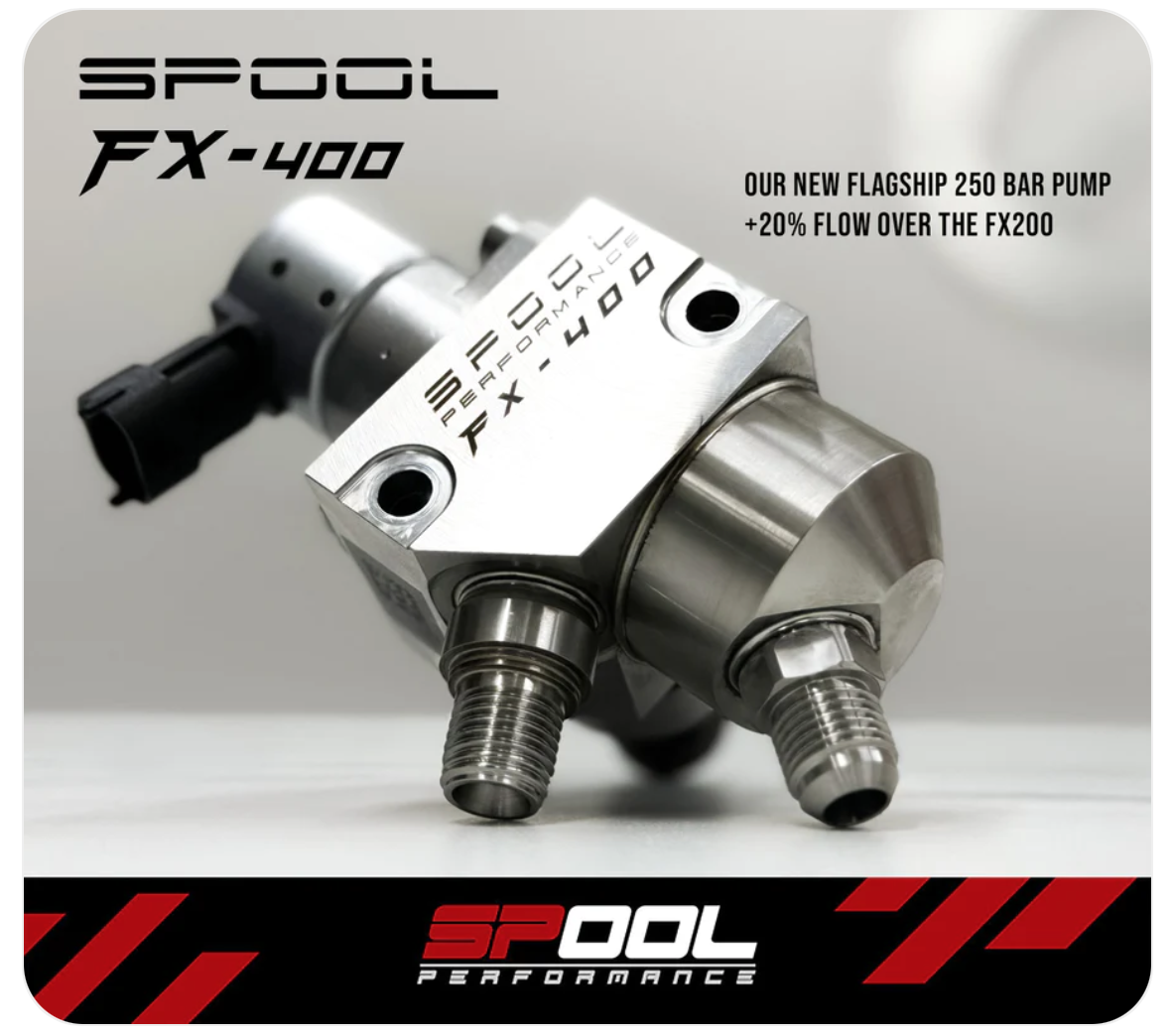 Spool FX-400 HPFP fuel pump, BMW B58 Gen1 engines - Futurez