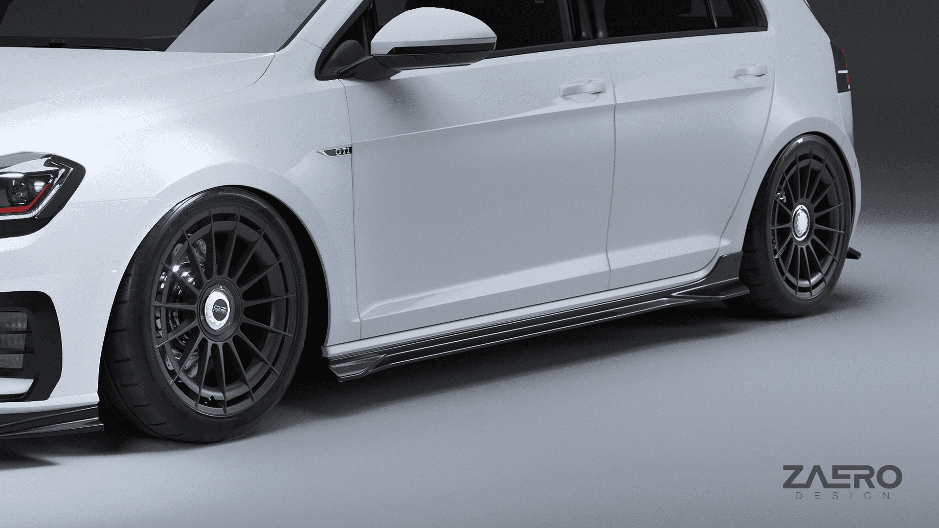 Volkswagen Golf MK7 / MK7.5, Zaero Design EVO-1 sivuhelmat - Futurez