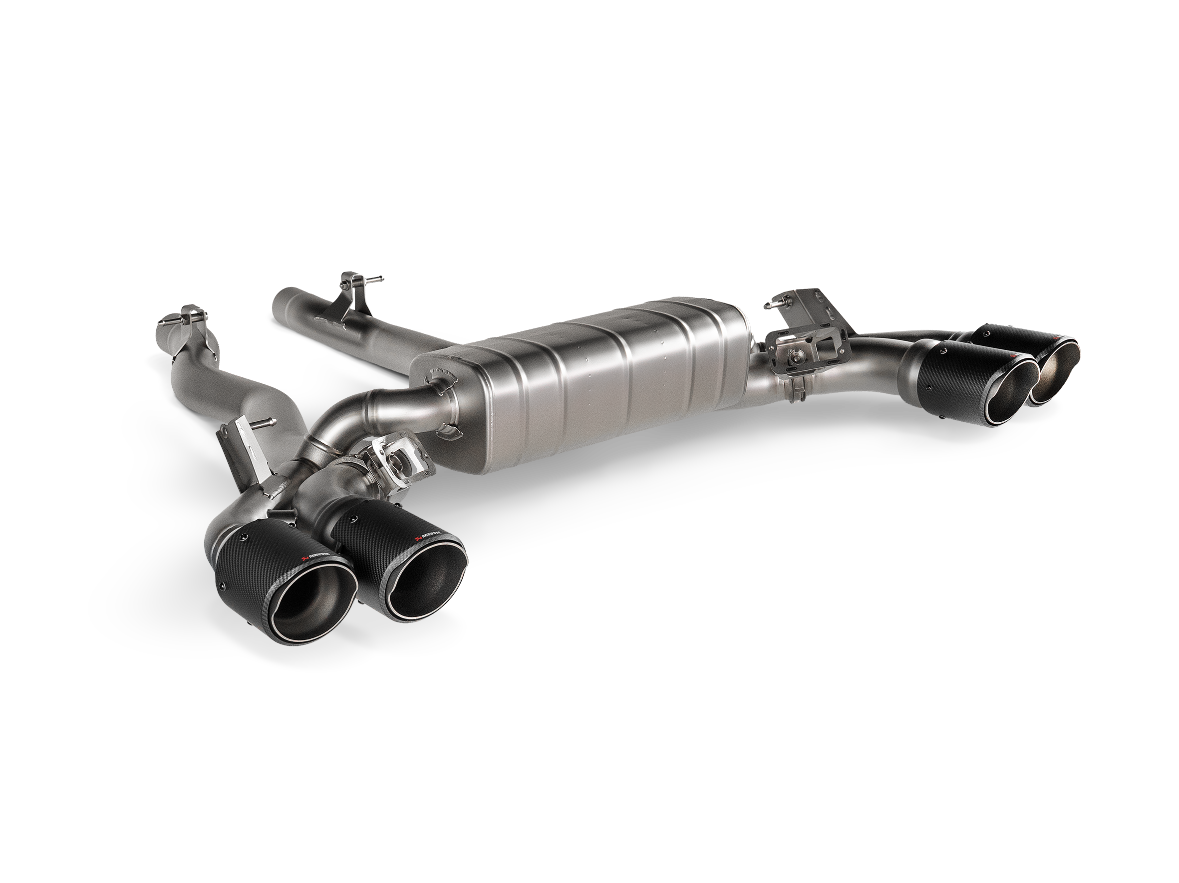 BMW M5 (G90, G99) (2025-), Akrapovic Slip-On pakoputkisto (Round tips) - Futurez