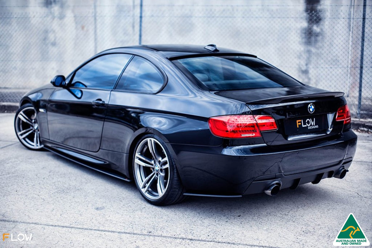 Flow Designs BMW E92 Rear bumper spats, 3-series
