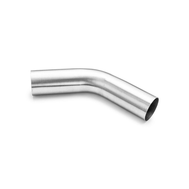 Bent 76mm stainless pipe, 50 degree - Futurez